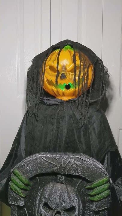 Spirit Halloween Pumpkin Guardian Of The Grave Animatronic 🎃 Shorts