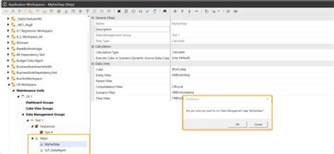 Build Data Management Sequences And Steps In Workspaces