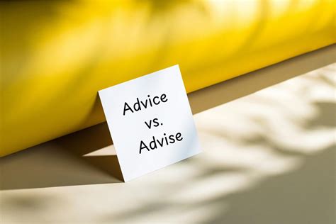 Phân Biệt Cách Dùng Advice Và Advise