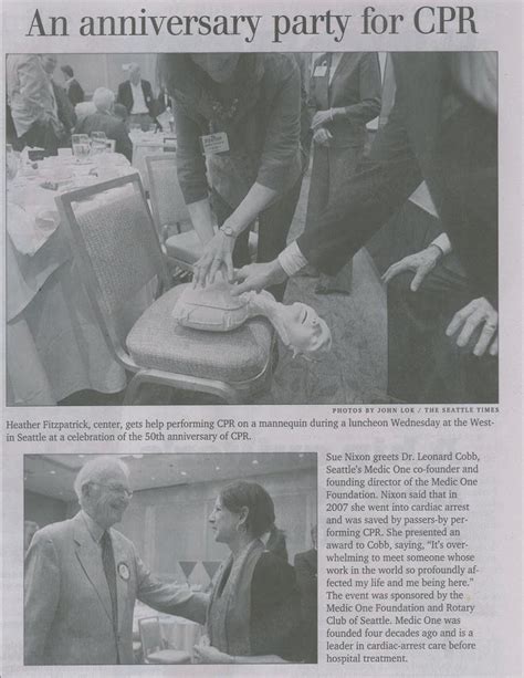 Medic One Celebrates 50 Years Of Cpr The Keller Group Limited