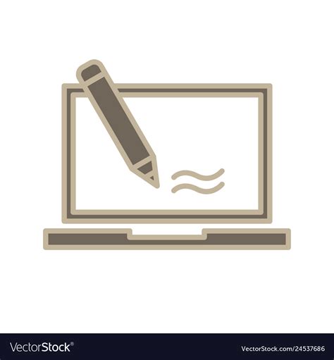 Assignment Icon Royalty Free Vector Image Vectorstock