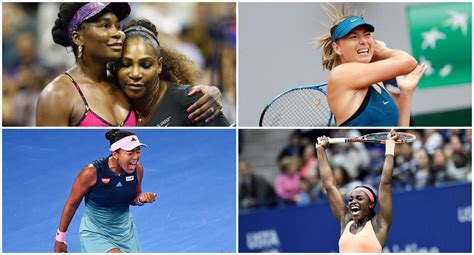 Maria Sharapova Se Retira Estas Son Las 10 Tenistas Mujeres Mejor Pagadas Del 2019 Según