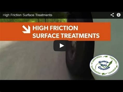 High Friction Surface Treatments Short Version 2014 Youtube