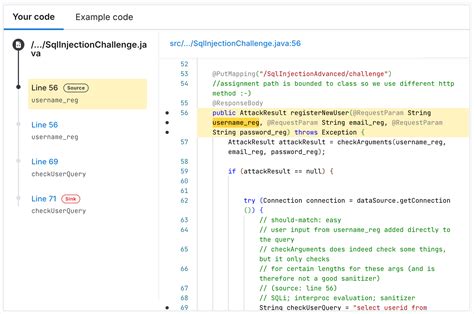 View Findings Semgrep