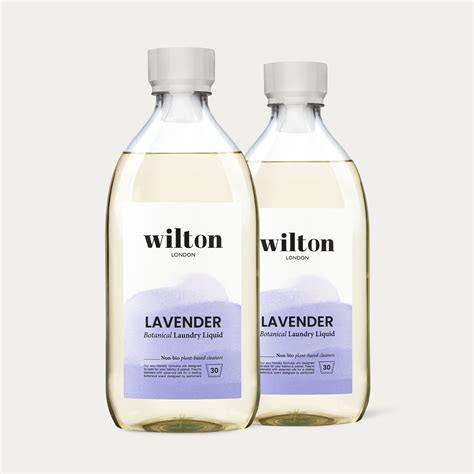 Lavender Eco Laundry Liquid Non Bio Laundry Detergent Wilton London