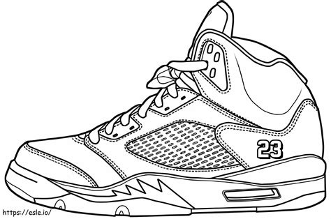 Air Jordan Coloring Pages