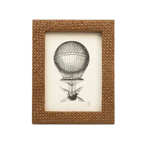 Oak Pandan Grass Frame Coastal Picture Frames Coastal Bleu