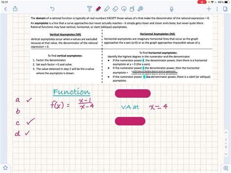 Solvedmatch The Rational Function With Its Graph The Graphs Are