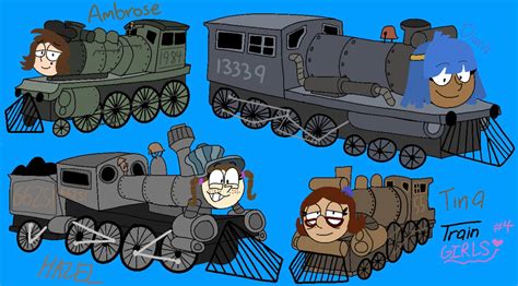Train Girls 4 By T00nedl00n On Deviantart