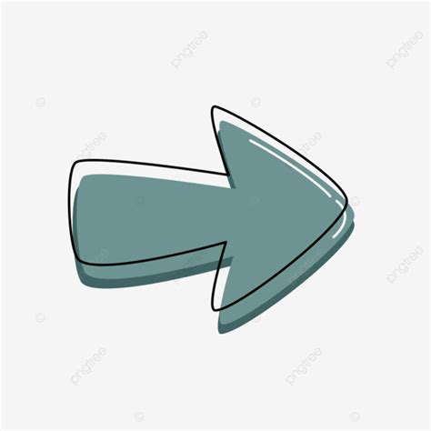 Green Arrow Cartoon Vector Arrow Cartoon Green Arrow Simple Arrows