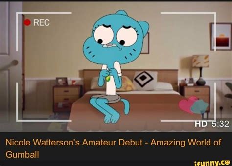Nicole Wattersons Amateur Debut Amazing World Of Gumball Ifunny