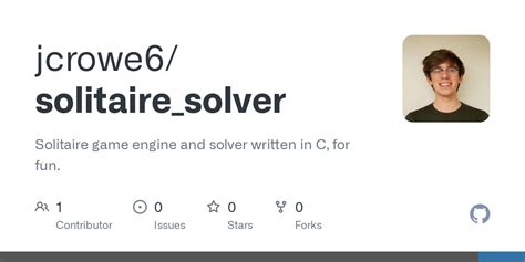 Github Jcrowe6solitairesolver Solitaire Game Engine And Solver