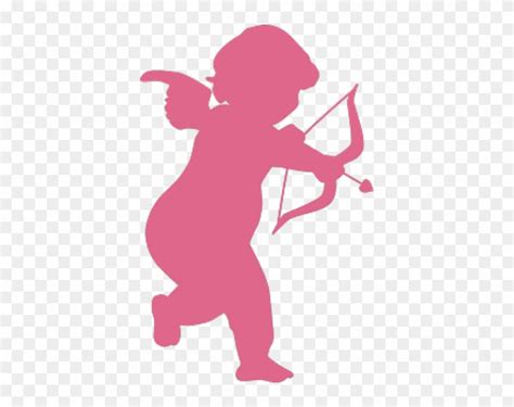 Free Png Cute Pink Cupid Silhouettesupid Png Images Clipart 1552836