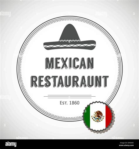 Mexican Restaurant Logo Stock Vector Image And Art Alamy