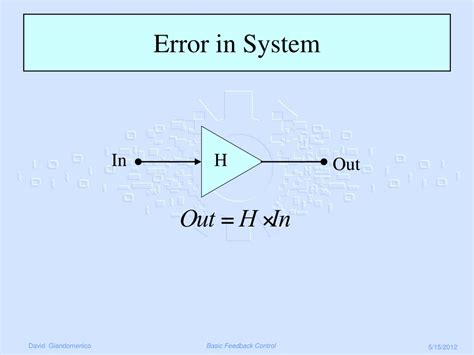 Ppt Steady State Error In Feedback Control Powerpoint Presentation Free Download Id 9611643