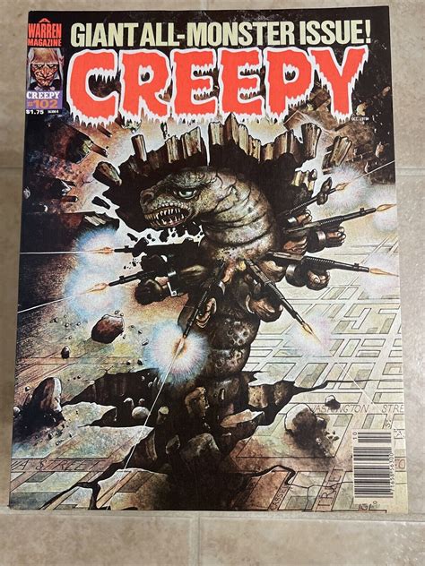 Creepy Magazine 102 Oct 1978 Warren Bronze Age Walt Simonson Art For