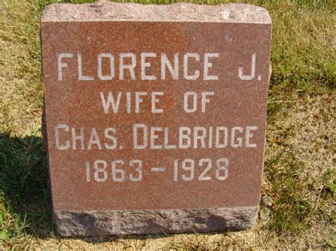 Florence Jane Scott Delbridge 1863 1928 Memorial Find A Grave