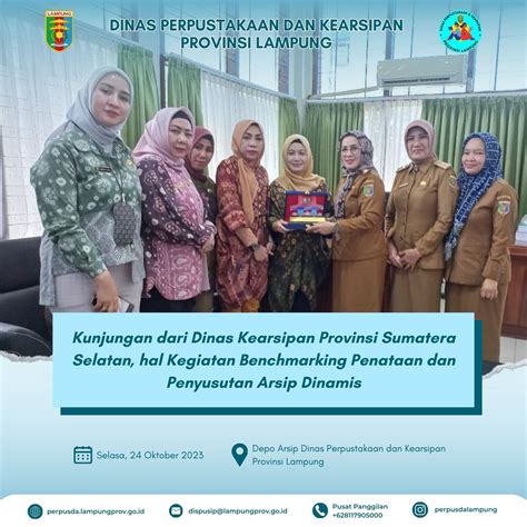 Kunjungan Dari Dinas Kearsipan Provinsi Sumatera Selatan Dalam Hal Kegiatan Benchmarking