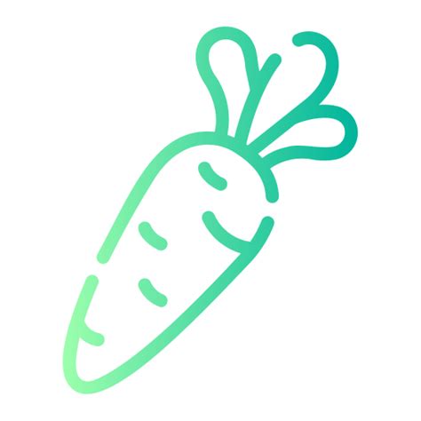 parsnip generic gradient outline icon