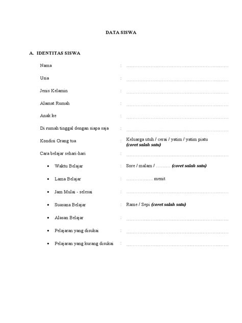 Angket Ppdp Tambahan Pdf