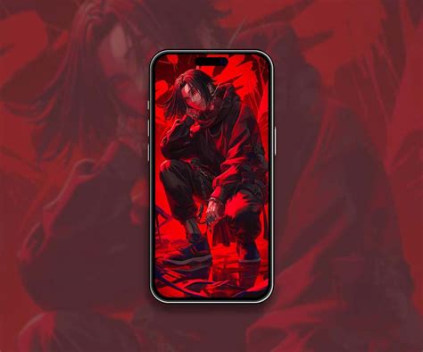 🌙 Itachi Uchiha Red Moon Wallpaper Cool Ninja Wallpaper Iphone