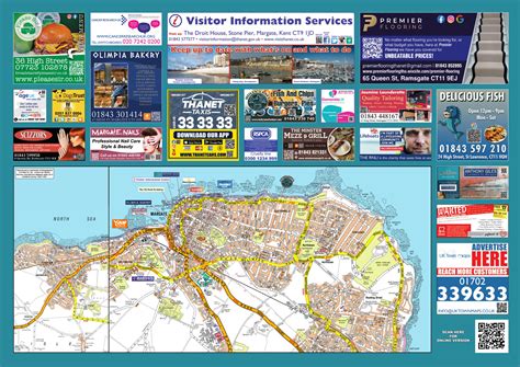 Thanet Sited Map Uk Town Maps