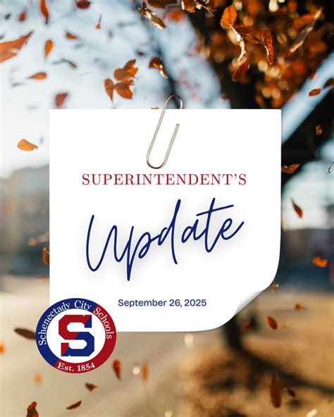 Superintendents Update September 26 2025 Yates Elementary School