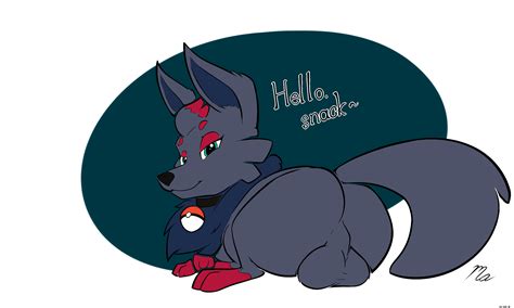 G4 Comm Zorua Butt By Magnificentarsehole