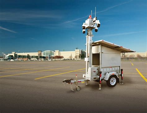 Mobile Solar Surveillance Trailers For Sale And Rent