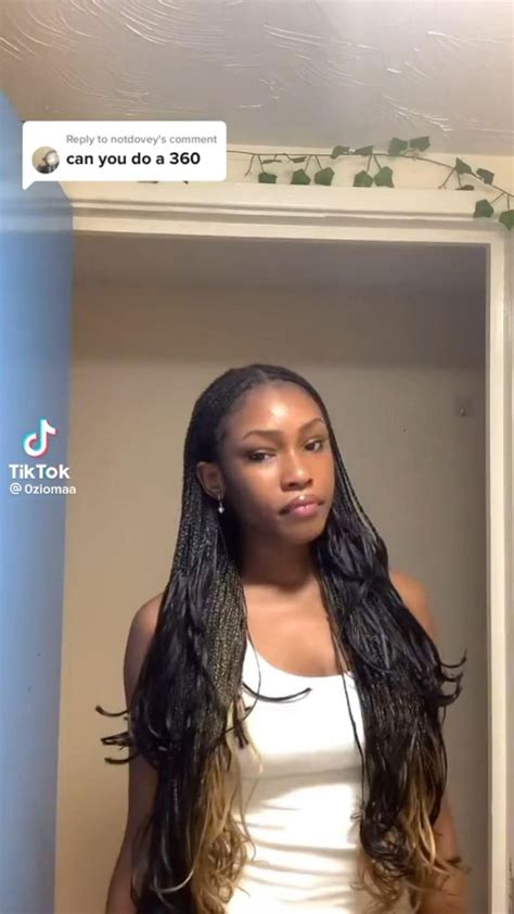 Layered French Curl Extension Braids 90s Braids 🥵 Protective