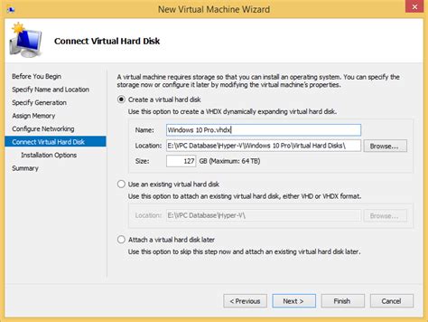 Essential Hyper V Configuration Hyper V Beginner Technig