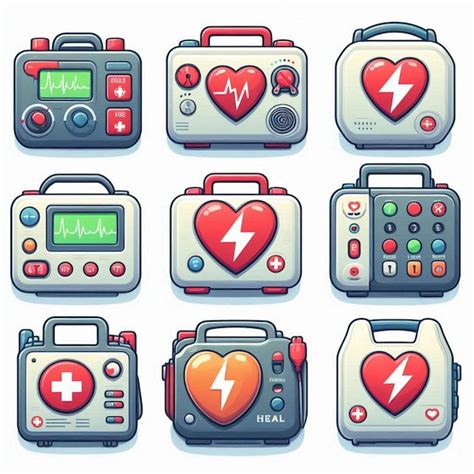 Defibrillator Vector Illustration Premium Ai Generated Vector