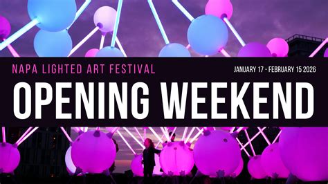 Napa Lighted Art Festival 2026