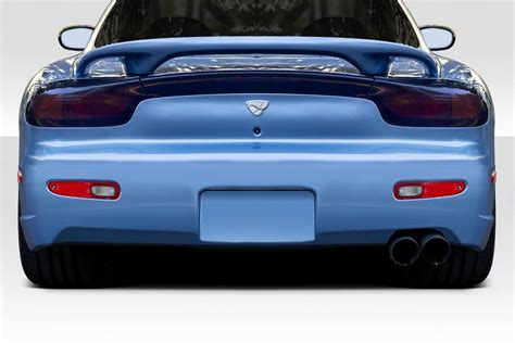 1993 1997 Mazda Rx 7 Duraflex Speed Shift Rear Bumper Cover 1 Piece