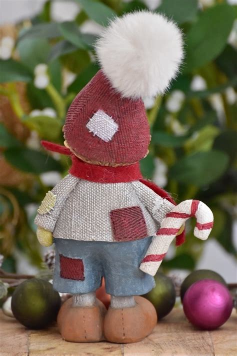 Vánoční Postavička Holka A Kluk 19 Cm