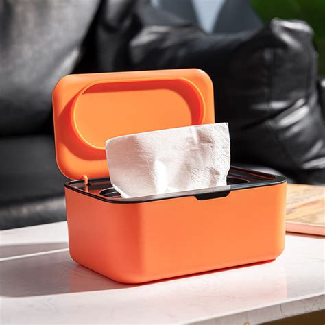 2022 Plastic Tissue Box With Lid Wet Tissue Holder Vicedeal