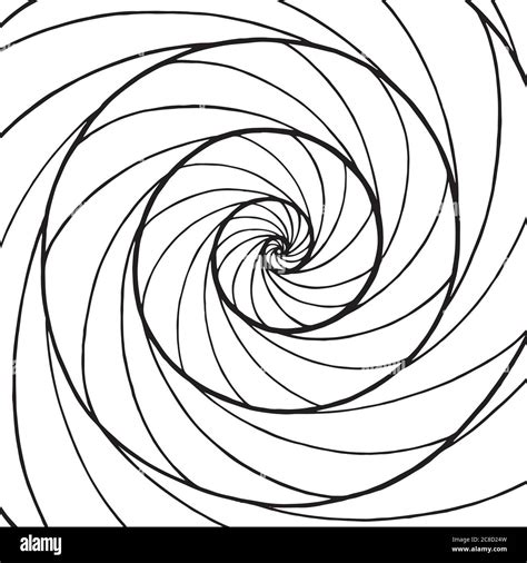 Spiral Shell Outline