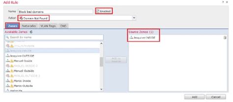 Block Dns With Security Intelligence Using Firepower Management Center Cisco