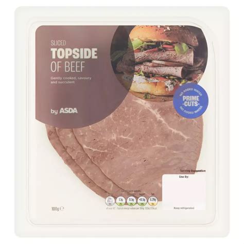 Check Halal Status Of Asda Sliced Topside Of Beef 100g Install Mustakshif