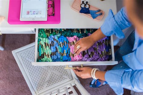 Customer Spotlight Mimi Striplins Colorful Office Made For Creating