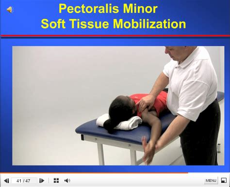 Pectoralis Minor Exercises