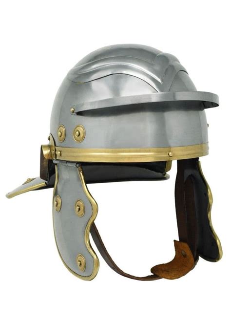 Roman Legionary Helmet Red Crest Praetorian Roman Centurion Helmet