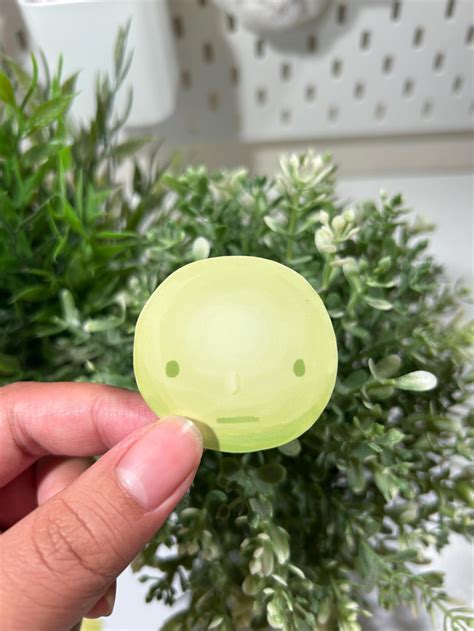 Smiski Plant Themed Stickers Vinyl Waterproof Stickers For Water