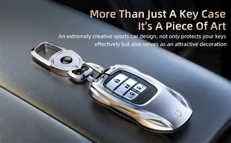Saxsion For Honda Key Fob Cover With Keychain 2026 2025