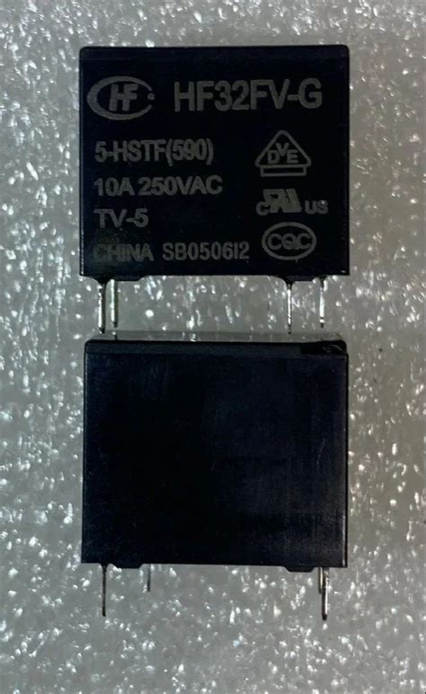 Hf32fv G 5 Hstf 5v 10a Spst Pcb Mount Relay Hongfa At ₹ 8999piece