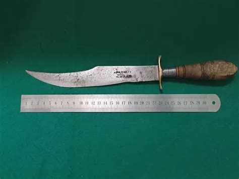 Cuchillo Antiguo Mexicano Bowie Sayula Firmado Y Sellado Mercadolibre