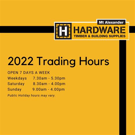 News Mt Alexander Hardware