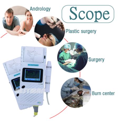 Handheld Blood Flow Rate Detector Blood Flow Velocity Waveform Doppler