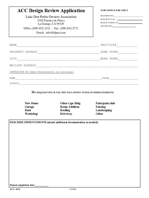 Fillable Online Acc Form Word Fax Email Print Pdffiller