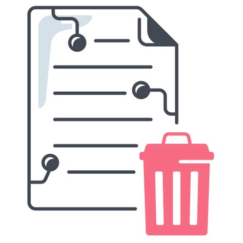 Delete Generic Color Lineal Color Icon